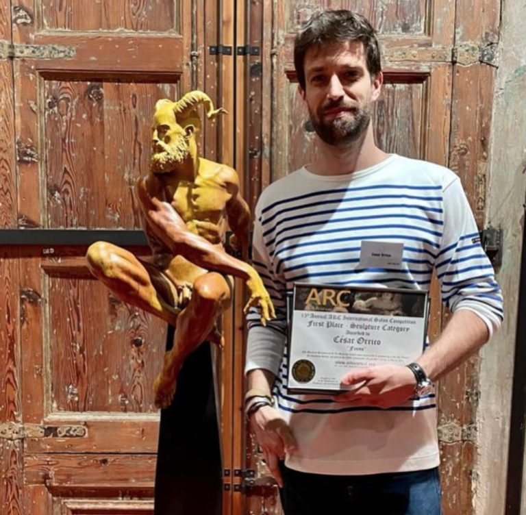 César Orrico, premiado por el Art Renewal Center - Fundación Antonio Gala