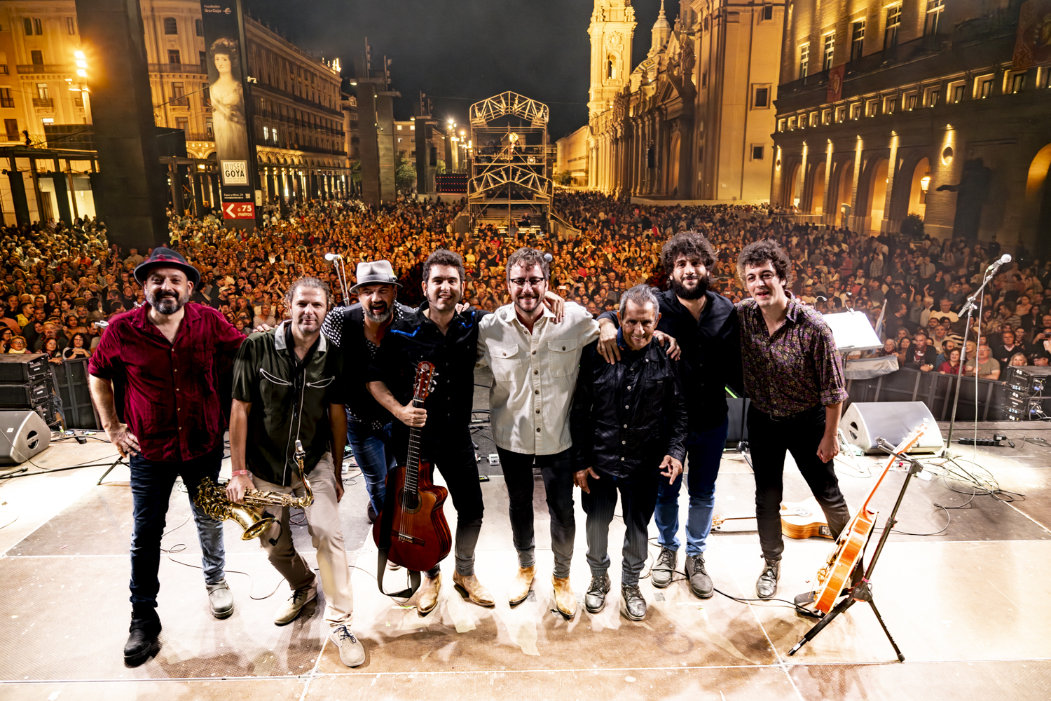 El equipo de "La estrella azul" celebra sus nominaciones a los Goya con ...